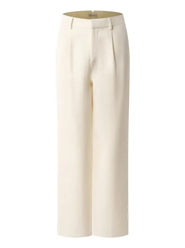 EMMA WALLACE Lucile Trouser - White