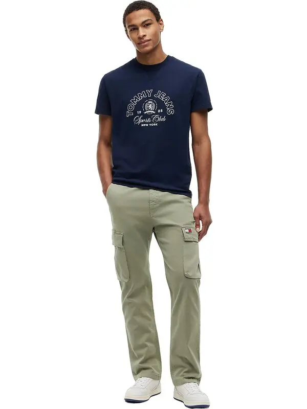 Tommy Hilfiger Straight Cargo Pants - Spring Olive