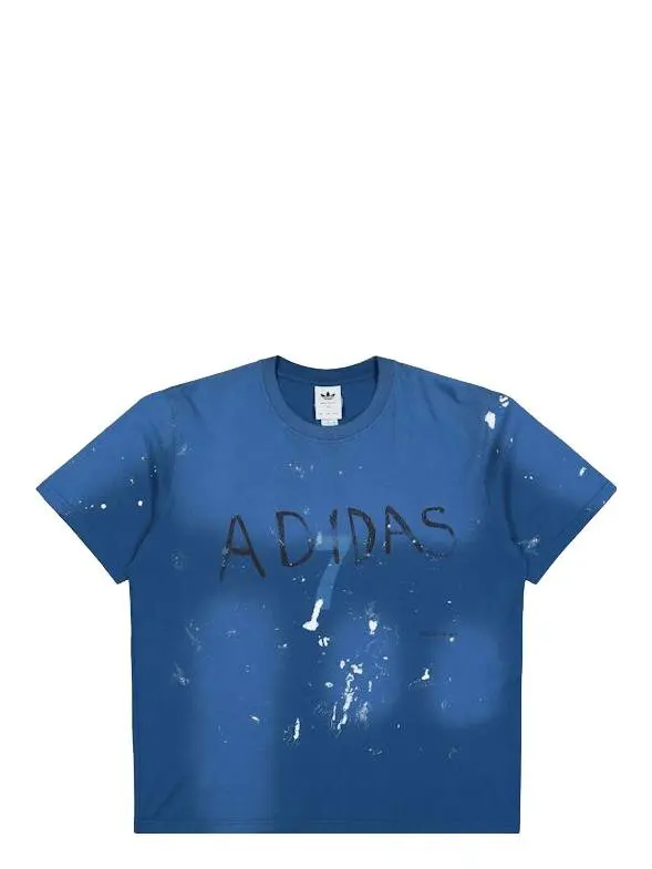 Adidas X Song For The Mute 007 Short Sleeve Tee Shirt - Blue
