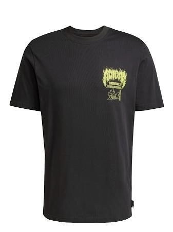 Adidas Trefoil Series Fashion Elevated Tee Shirt - Black