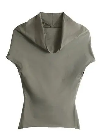 Rick Owens Jersey Shroud T-shirt - Dust