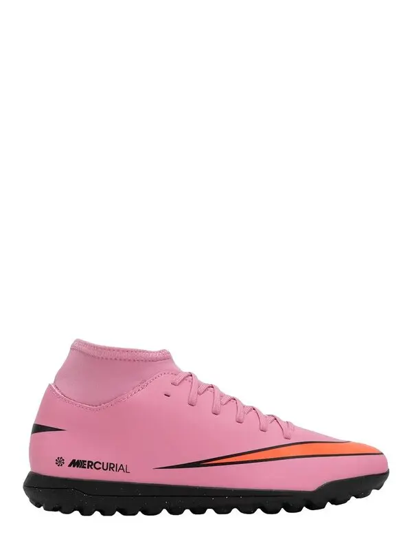 Nike Mercurial Superfly Club Tf Soccer Cleats - Flamingo/black/total Crimson