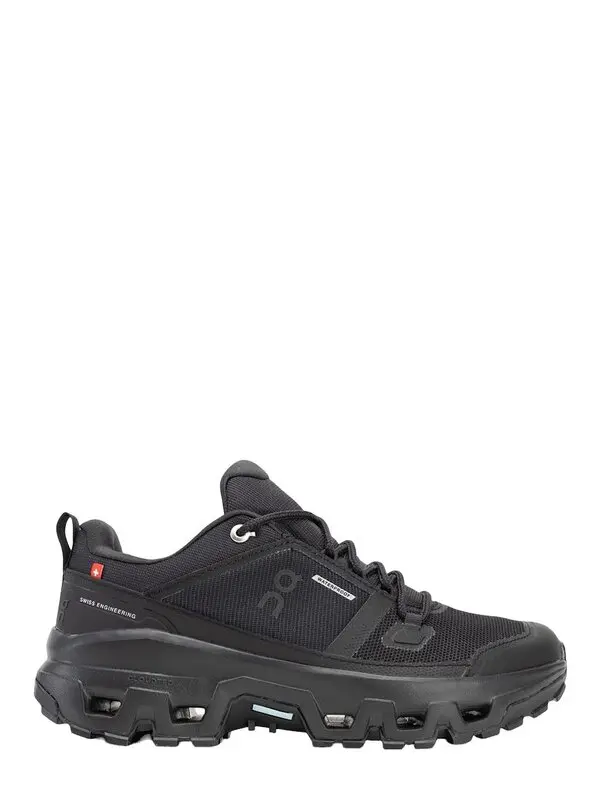 On Cloudrock Low Waterproof - Black