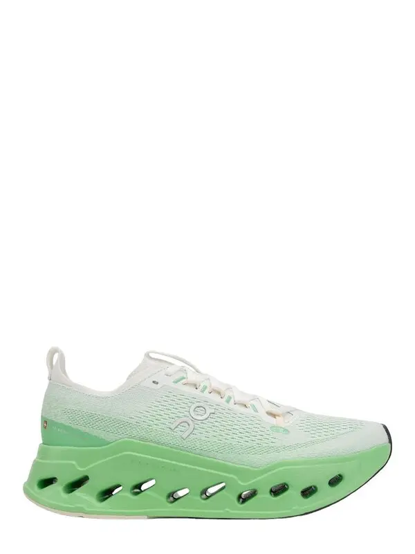 On Cloudsurfer Sneakers - Ivory/honeydew