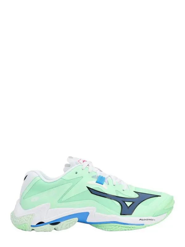 Mizuno Wave Lightning Z8 Athletic Shoes - Neo Mint/black/frontier Blue