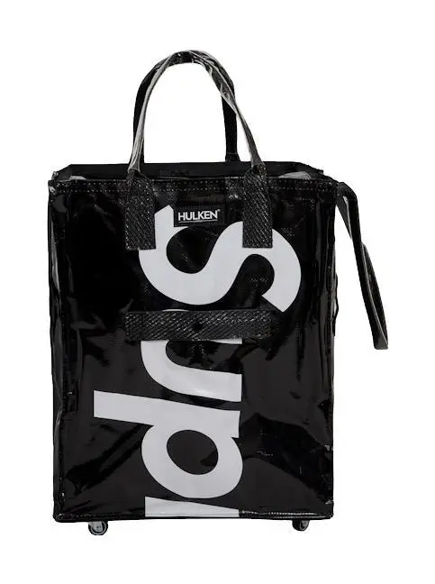 Supreme Hulken Rolling Tote Bag - Black