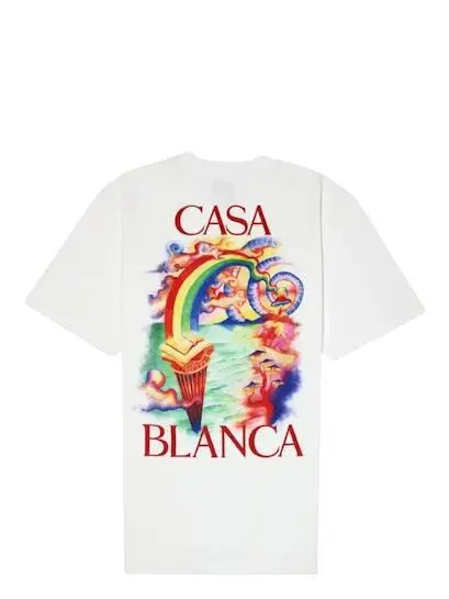 Casablanca Printed Nature T-shirt - White