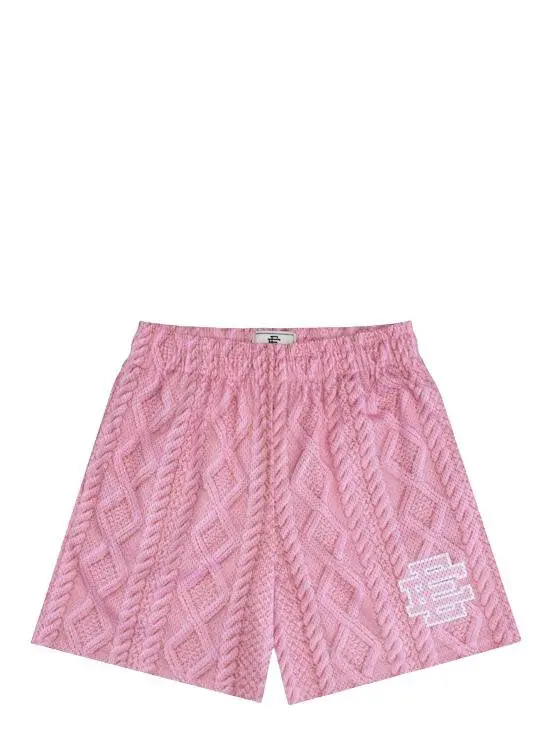 ERIC EMANUEL Ee Basic/core Cable Knit Short - Pink