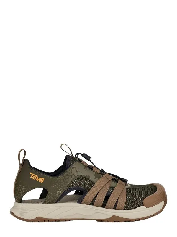 Teva Hydratrek Closedtoe Water Sandal - Dark Olive/breen