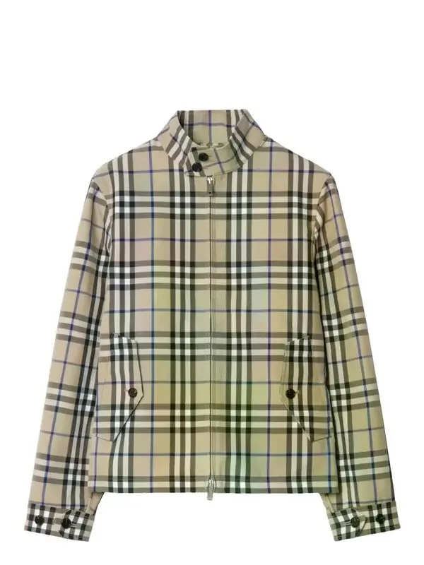 Burberry Harrington Check Jacket - Neutrals