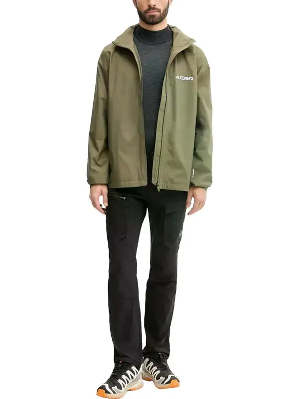 Adidas Multi Essentials 2l Zip Jacket - Green