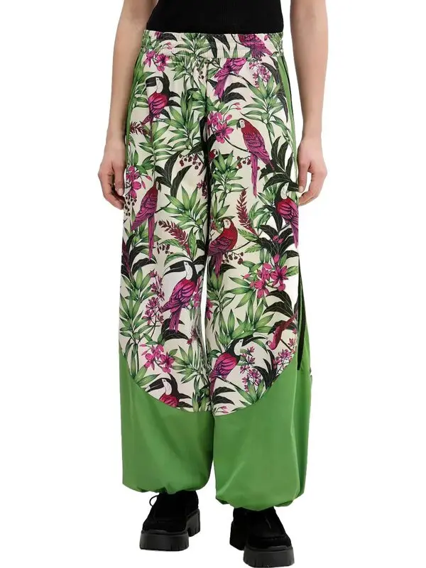 Adidas Farm Rio X Floral Stripe Track Pants - Neutrals