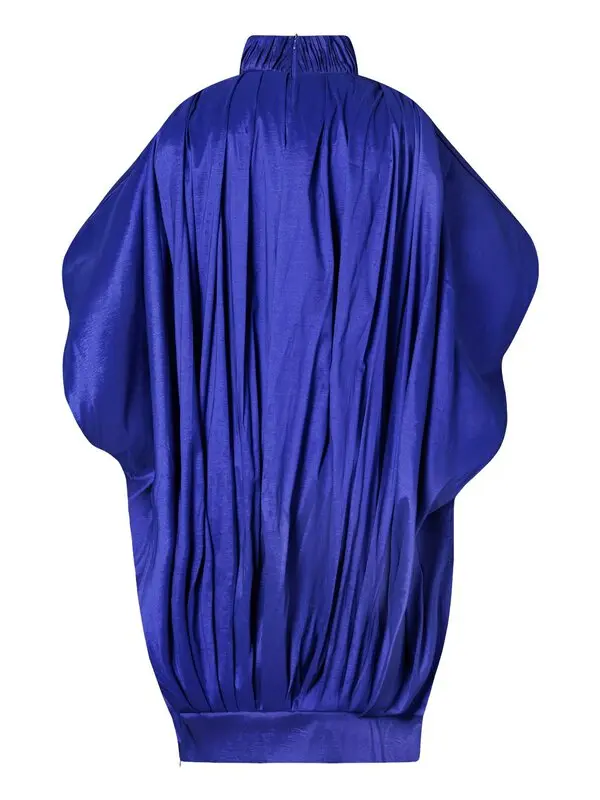 CHUKS COLLINS Tola Batwing Sleeve Dress - Blue