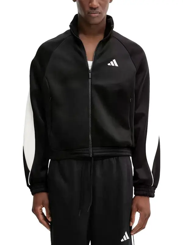 Adidas Zip Detail Sweater - Black