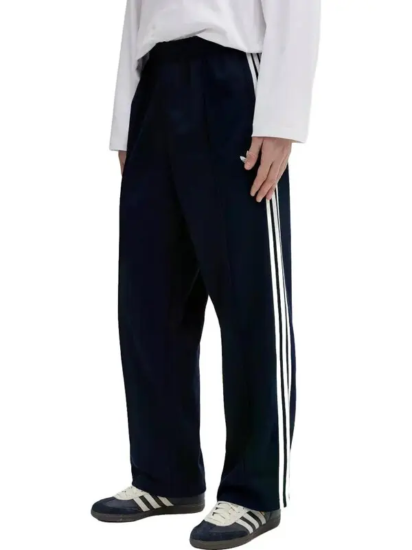 Adidas Firebird Stripe Logo Trousers - Blue