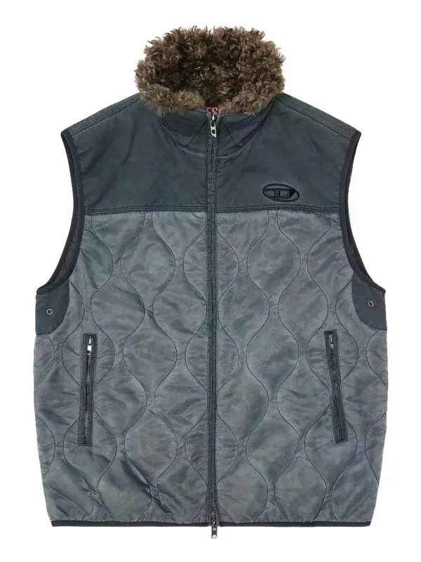 DIESEL® J-alvar Quilted Jacket - Grey