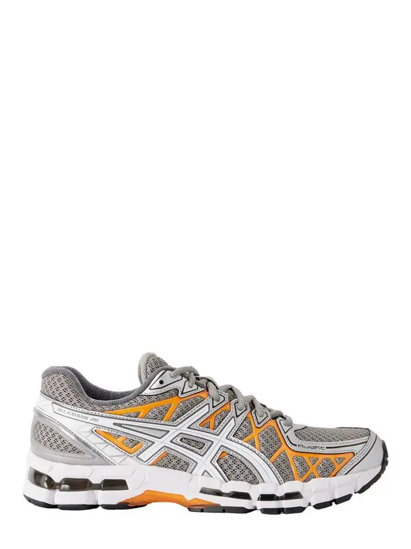 Asics Gel-kayano 20 Lace-up Mesh Sneakers - Gray