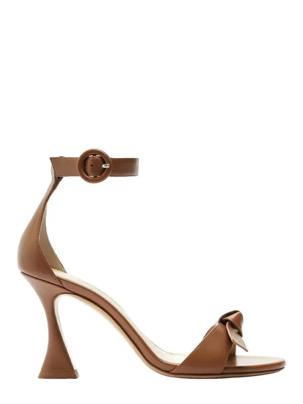 ALEXANDRE BIRMAN Clarita Buckle 85 Sandals - Espresso