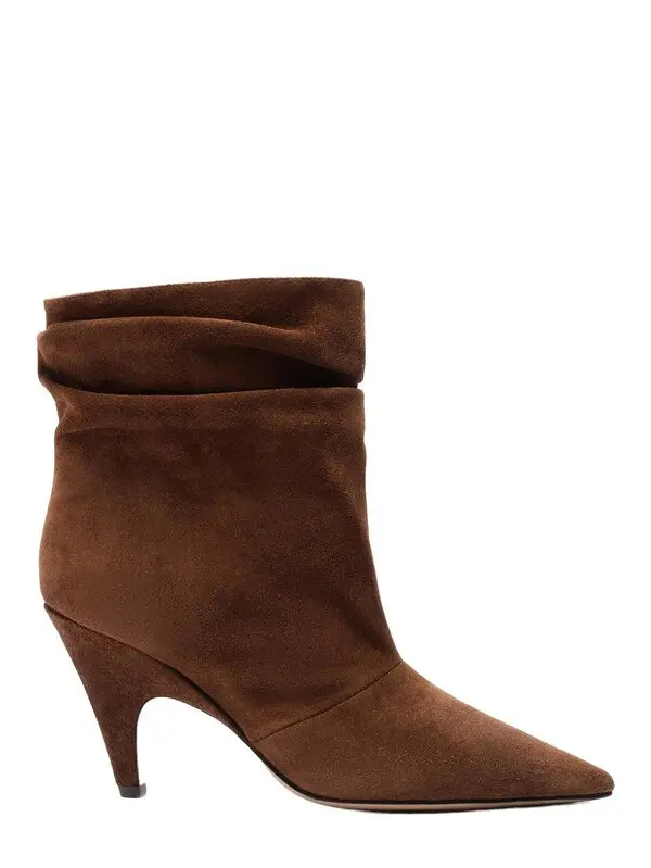 ALEXANDRE BIRMAN Tati Slouch Bootie - Brown