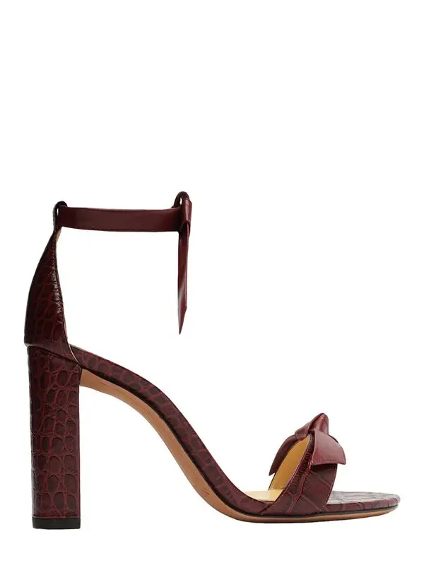 ALEXANDRE BIRMAN Clarita Block 90 Sandals - Intense Rust