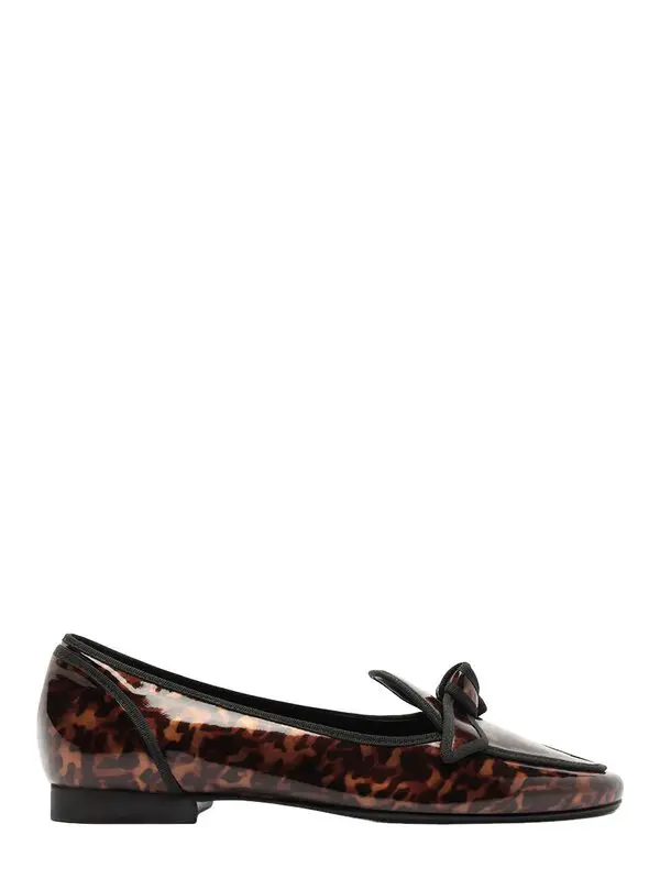 ALEXANDRE BIRMAN Grosgrain Tortoise Loafer - Nut