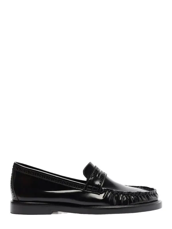 ALEXANDRE BIRMAN Soft Loafer Brogue - Black