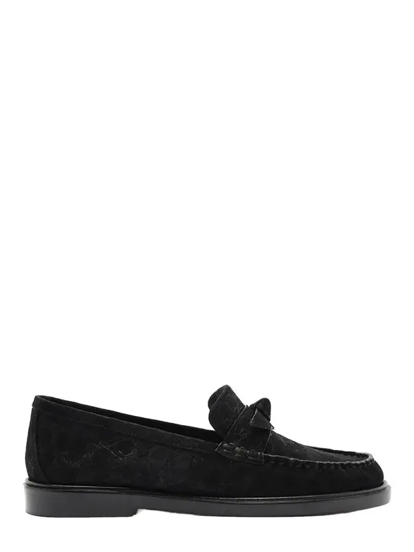 ALEXANDRE BIRMAN Clarita Laser Loafer - Black