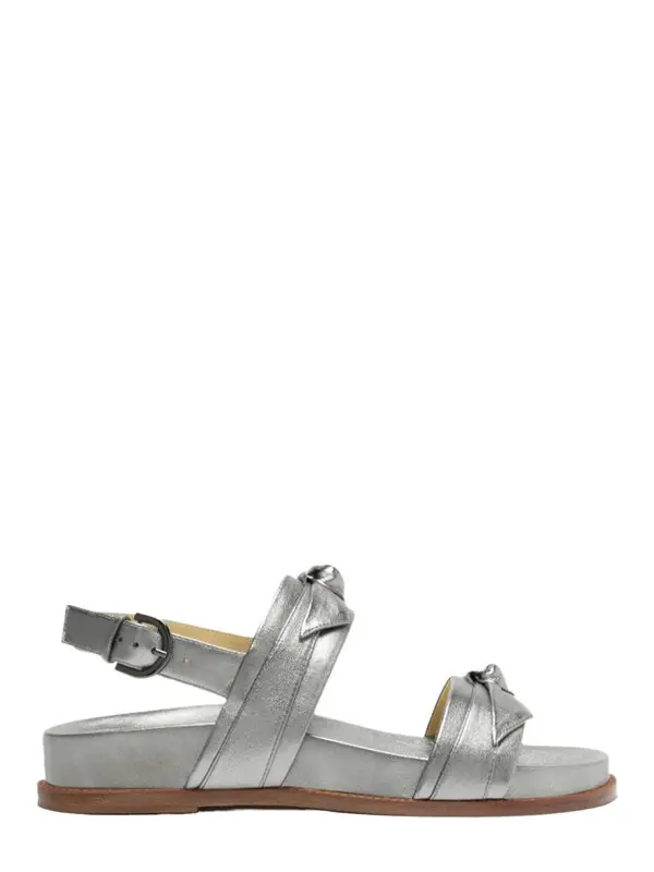ALEXANDRE BIRMAN Clarita Sport Sandal Metallic Leather - Graphite