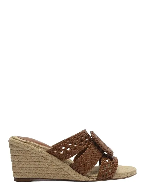 ALEXANDRE BIRMAN Lana 75 Demi Wedge Sandals - Espresso