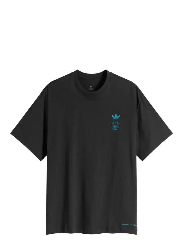 Adidas X Bad Bunny London Tour Merch T-shirt - Black