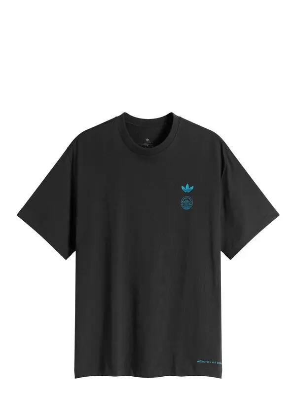 Adidas X Bad Bunny Paris Tour Merch T-shirt - Black