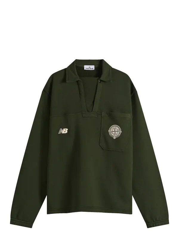 Stone Island X New Balance Polo - Juniper
