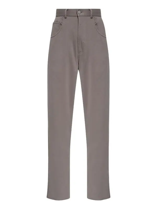 MAISON MARGIELA Straight Leg Sweatpants - Gray