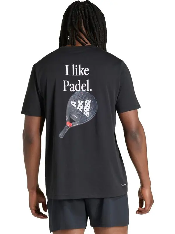 Adidas Padel Category Graphic T-shirt - Black