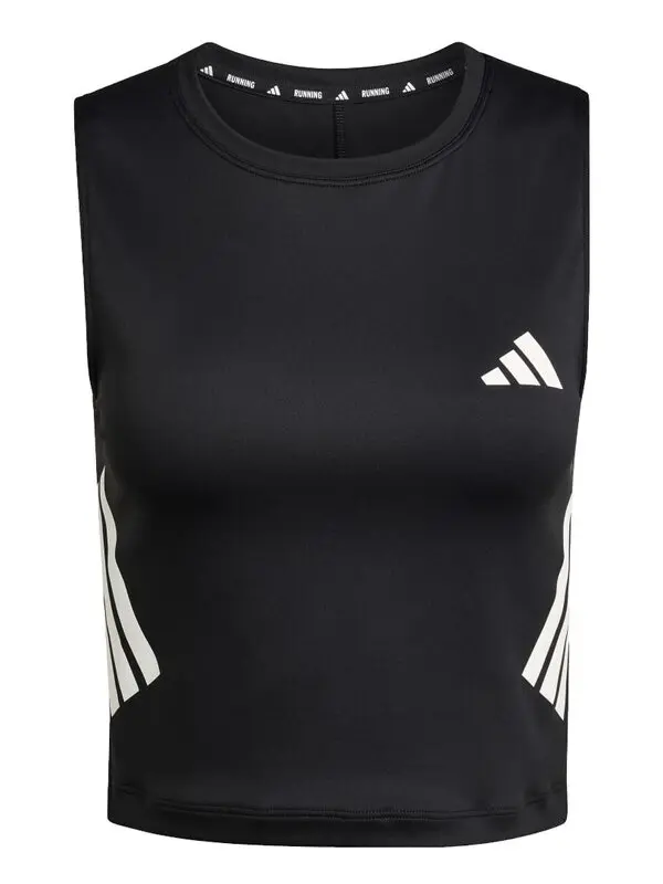 Adidas Adi365 Iconic Running Crop Tank - Black