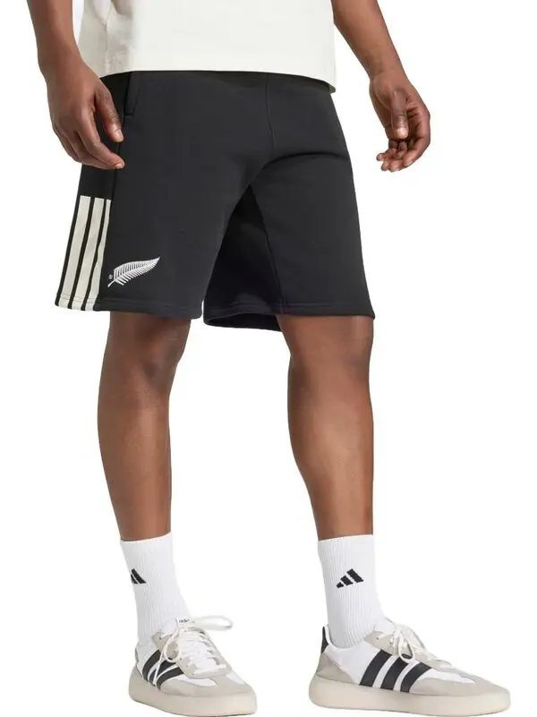 Adidas New Zealand Rugby Leisurewear Shorts - Black