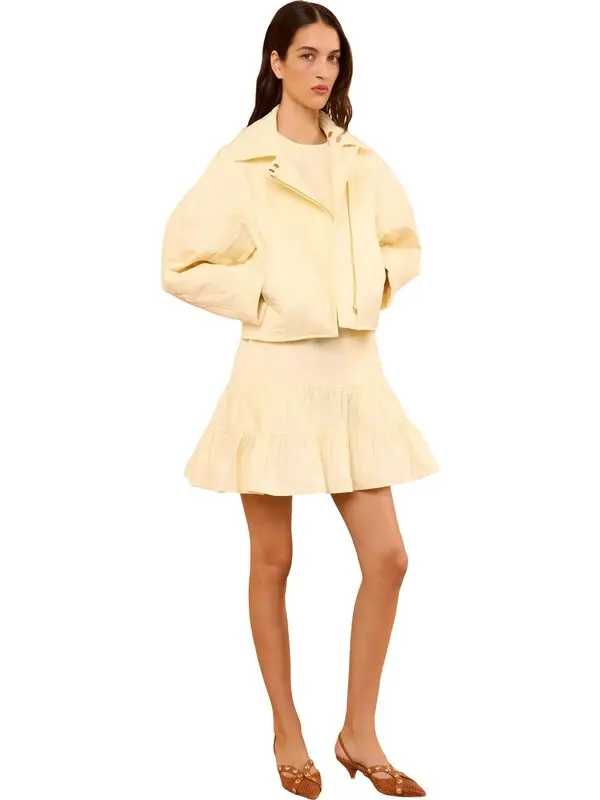 Ulla Johnson Leonie Quilted Jacket - Butter