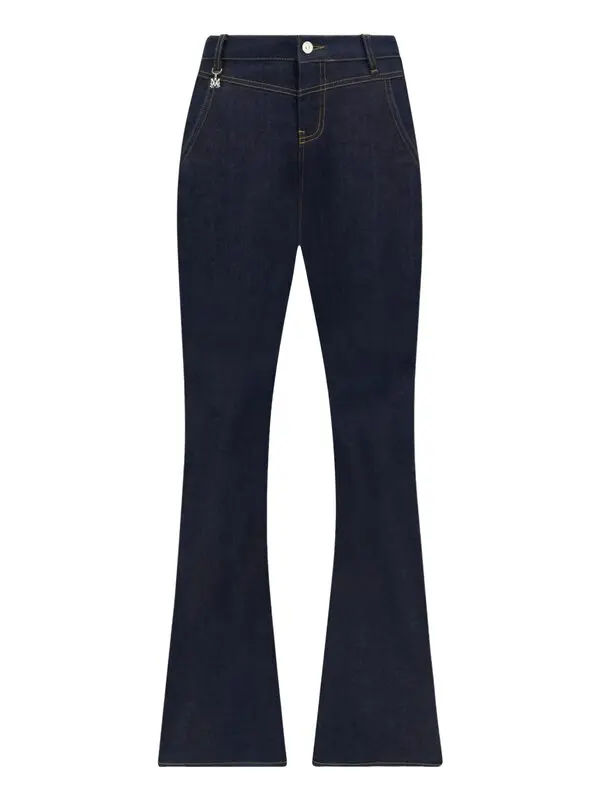 Amiri Raw Edge Hem Jeans - Black