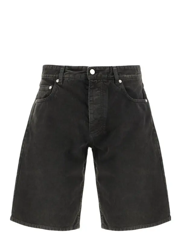 ICON DENIM LOS ANGELES Bermuda Shorts - Black
