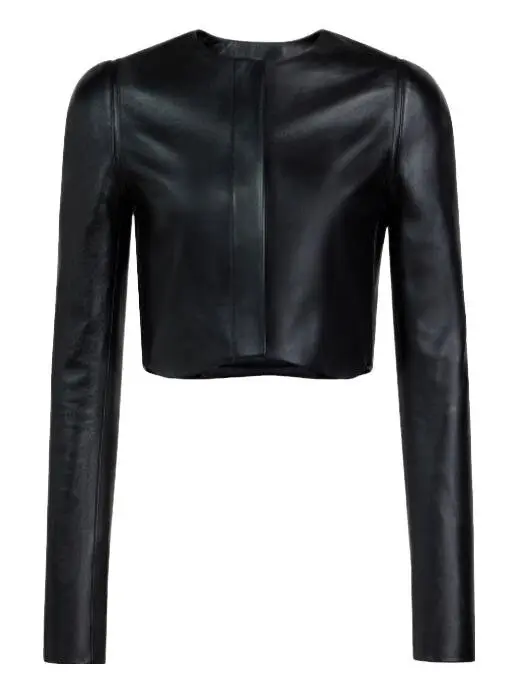 Alaïa Soft Lambskin Tailored Jacket - Black