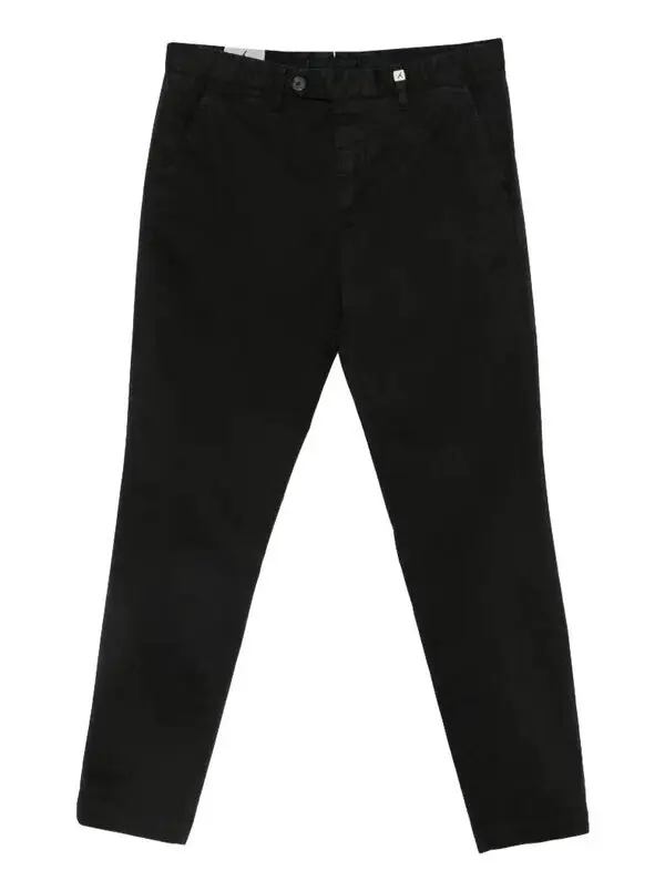 MYTHS Straight-leg Chino Trousers - Black