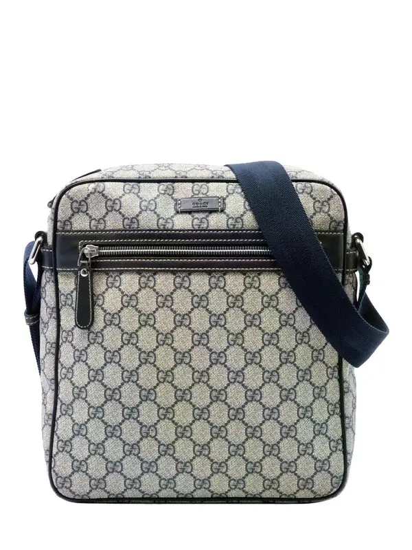 Gucci Gg Supreme Crossbody Bag - Neutrals
