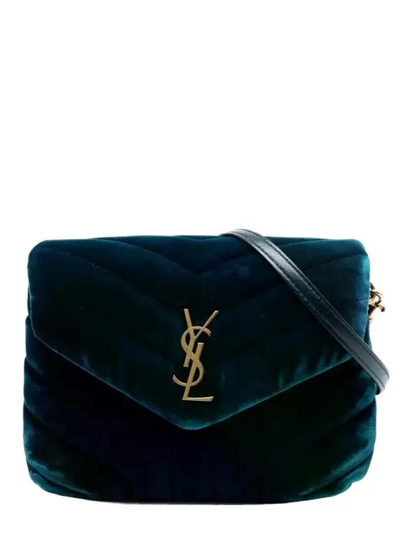 Saint Laurent Small Loulou Shoulder Bag - Blue