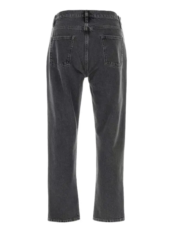 JIL SANDER Washed Straight-leg Jeans - Grey