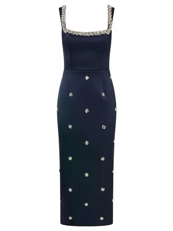 Rebecca Vallance Ayla Midi Dress - Blue