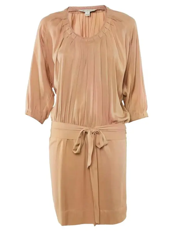 Diane Von Furstenberg Kaipo Belted Mini Dress - Neutrals