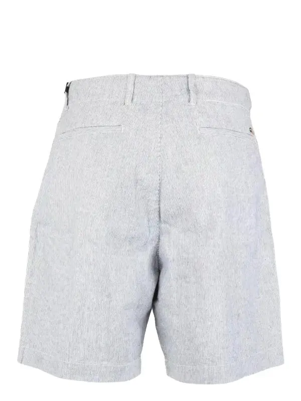 BROOKSFIELD Striped Shorts - Blue