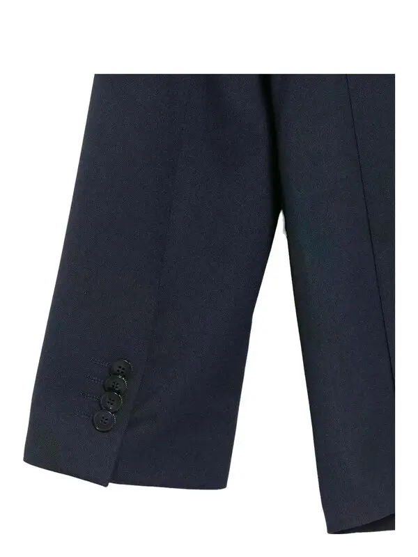 Karl Lagerfeld Notched-lapels Single-breasted Jacket - Blue