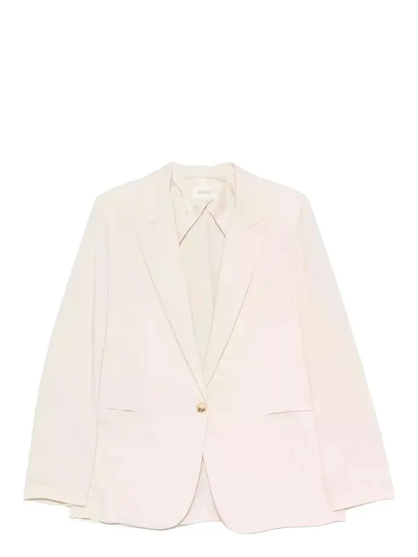VICOLO Single-breasted Blazer - Neutrals