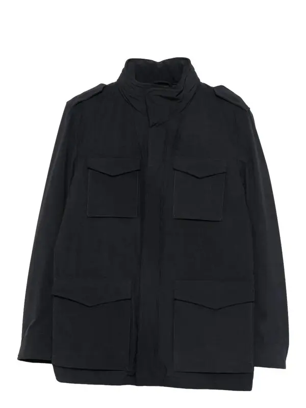 Herno Multi-pocket Coat - Blue
